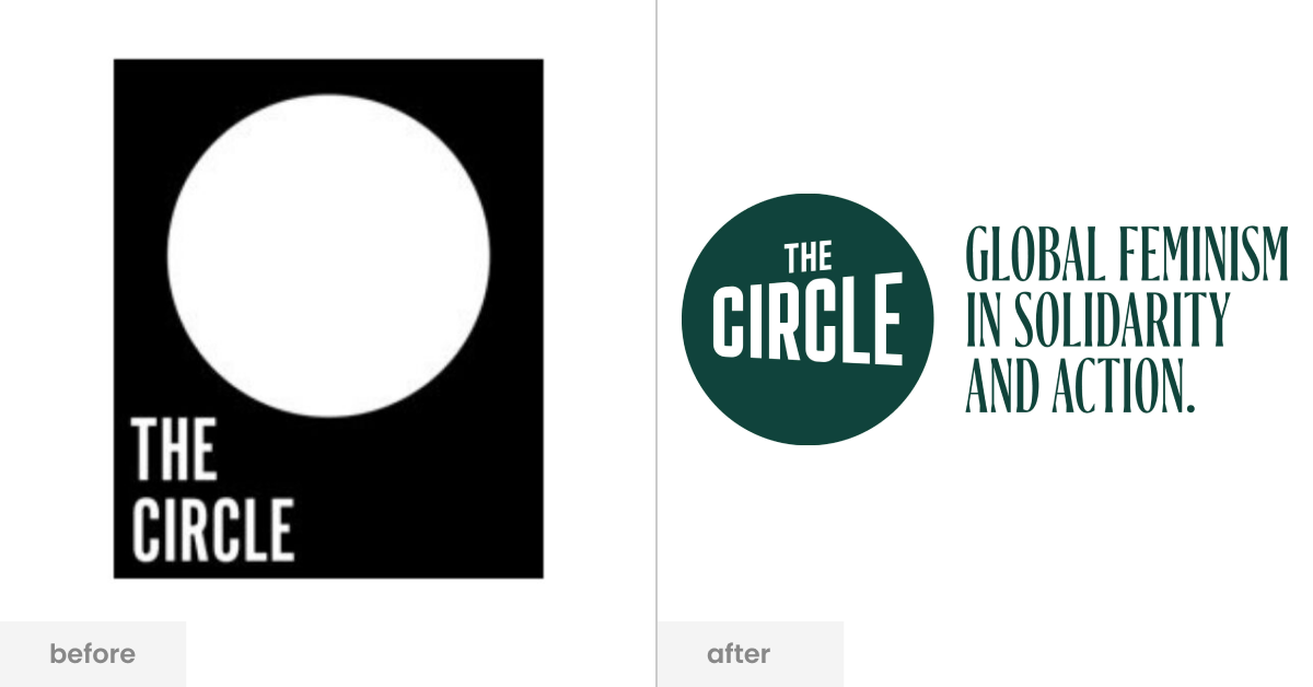 Annie Lennox's The Circle NGO new logo is a "rallying cry"