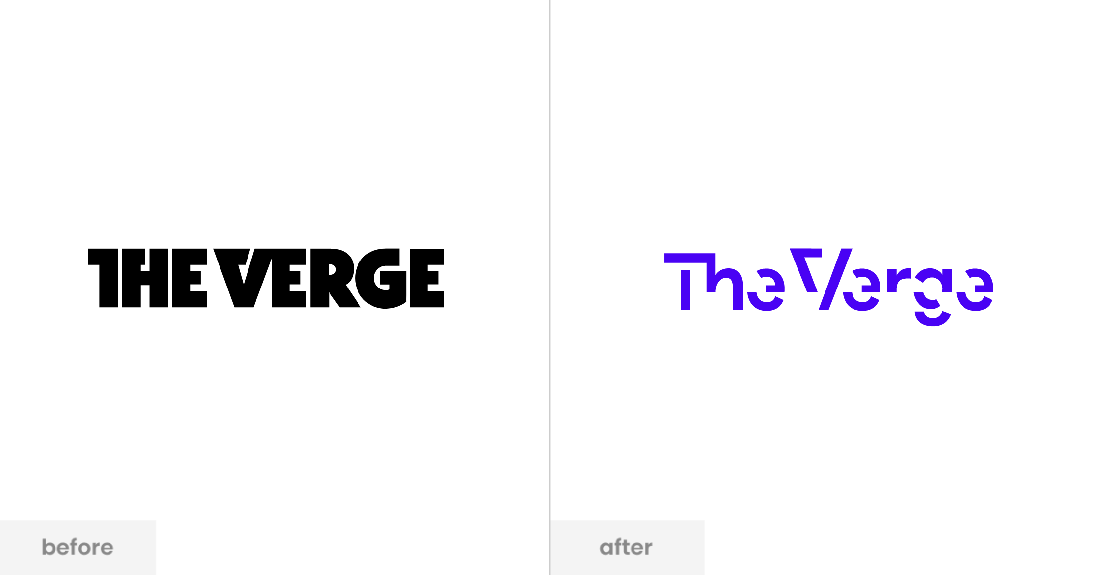 The Verge rebrands with an ‘unfinished’ new logo