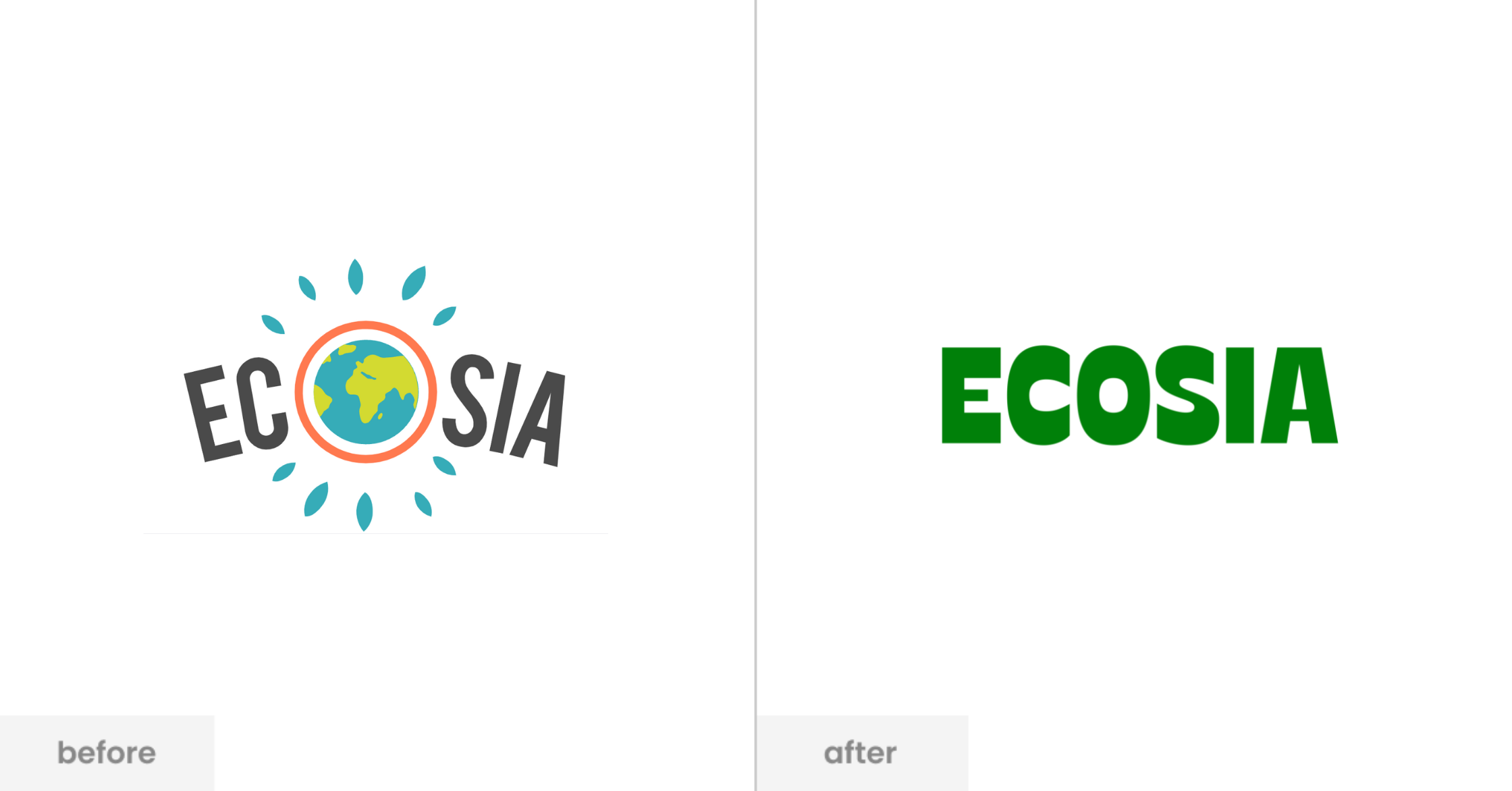 Ecosia goes greener with its new branding