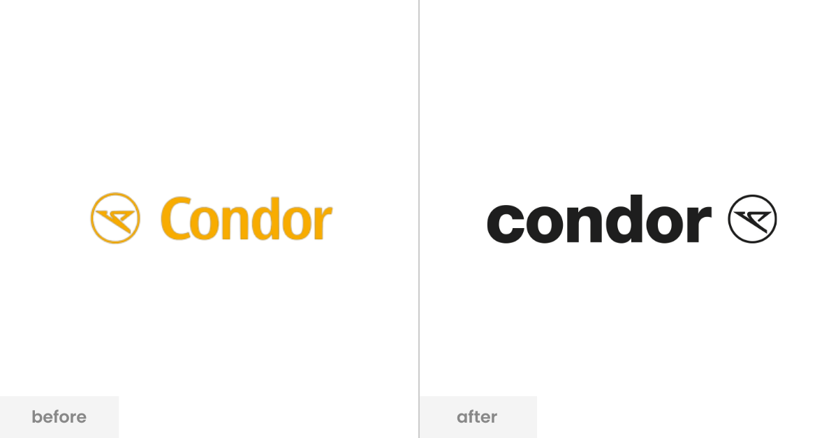 Condor stands out with its striped rebrand