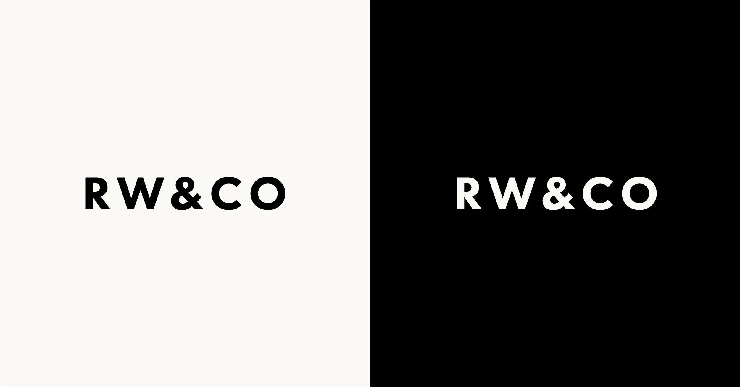 Dalziel & Pow on Rebranding RW&CO | Retail Brand Design