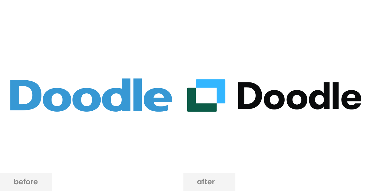 Doodle rebrands with new logo and brand identity