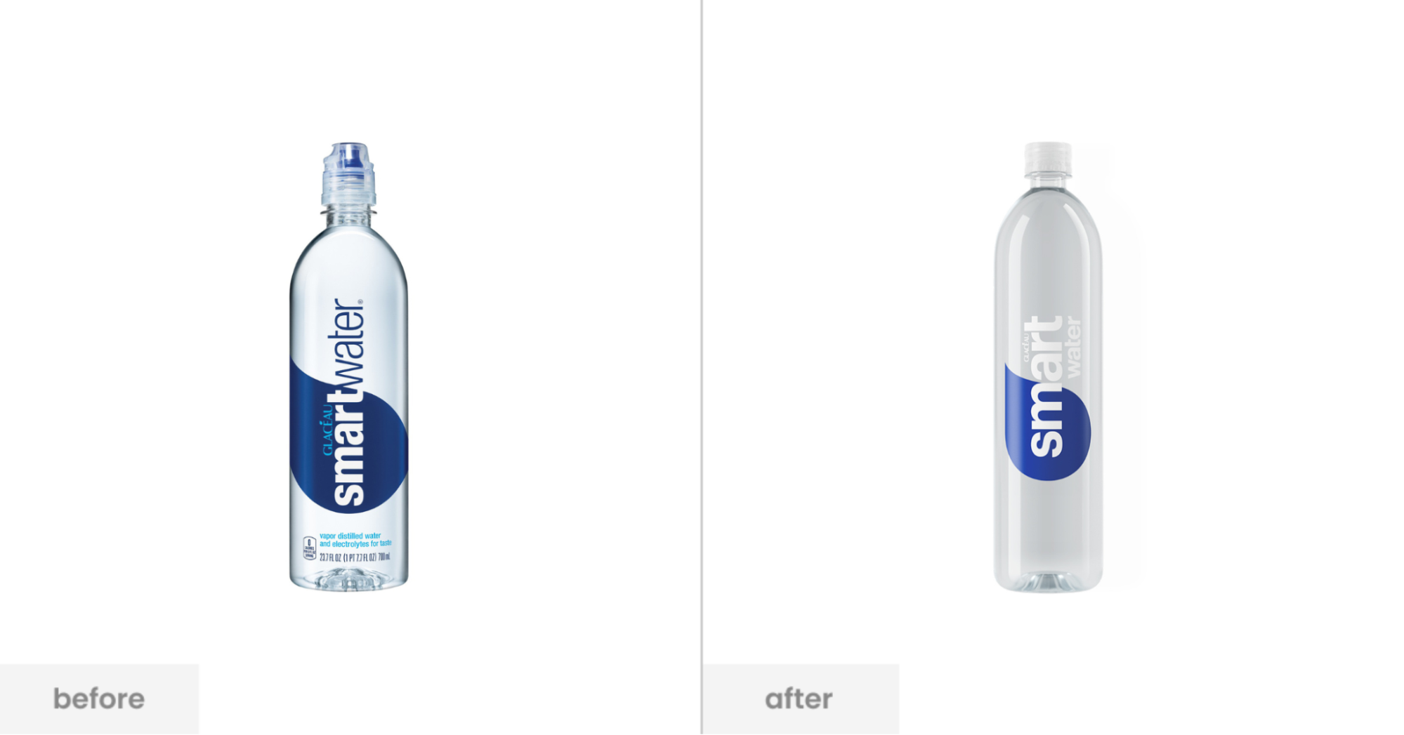 Smartwater debuts sleek new design