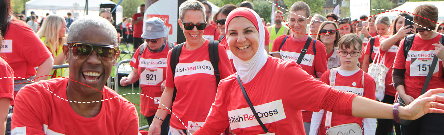 Walk for Humanity | Charity walk sign up | British Red Cross