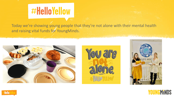 #HelloYellow for World Mental Health Day | Bright World