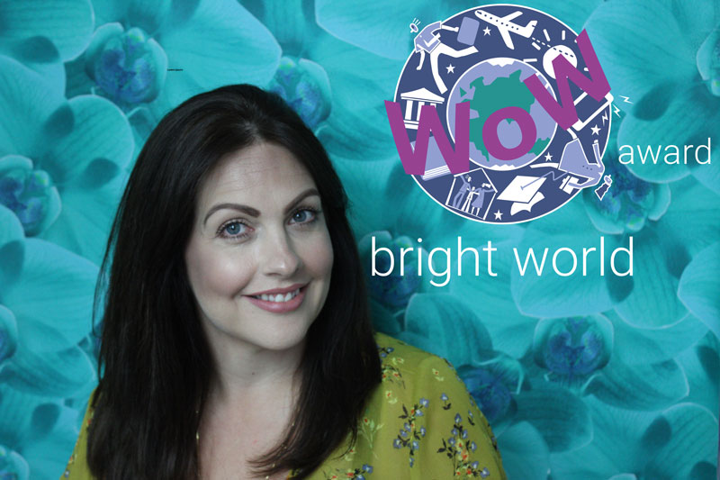 Bright World Wow Awards - Sarah Bradshaw wins the first award of the ...