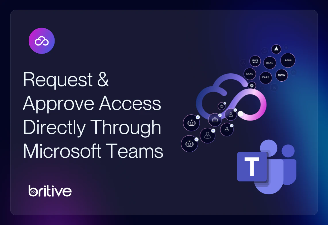Secure JIT Access Management Through MS Teams | Britive