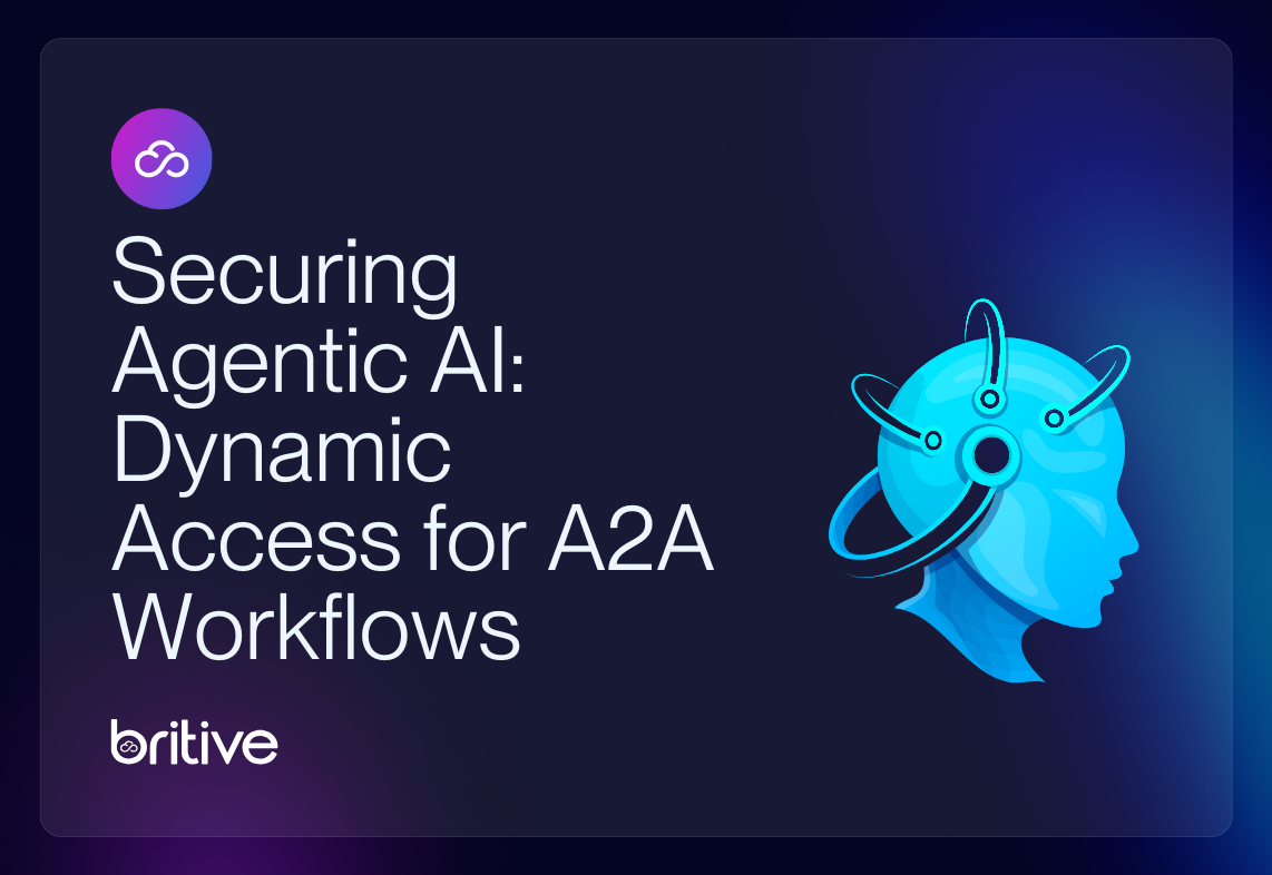 Securing Agentic AI: Just-in-Time Access for A2A Workflows | Britive
