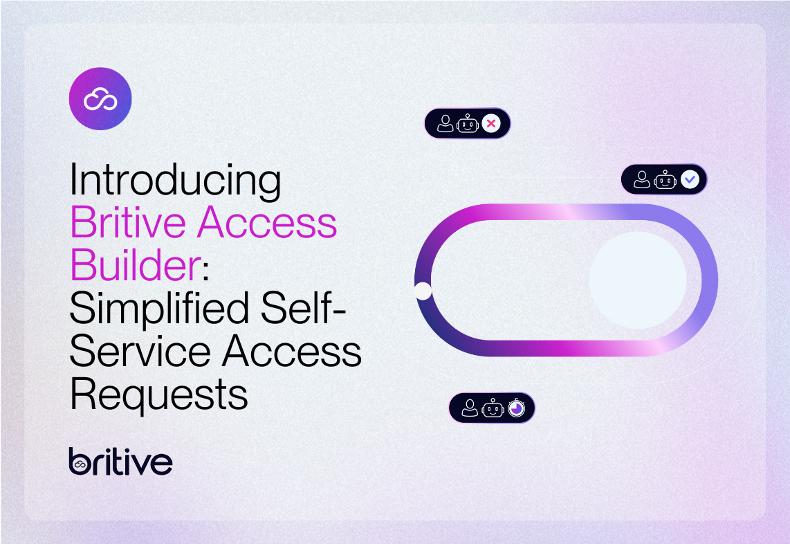 Access Builder: Simplified Access Requests | Britive