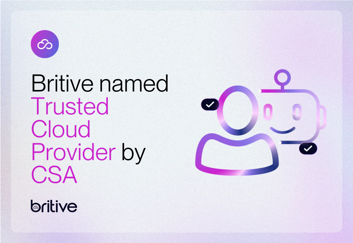 Britive named Trusted Cloud Provider by CSA | Britive