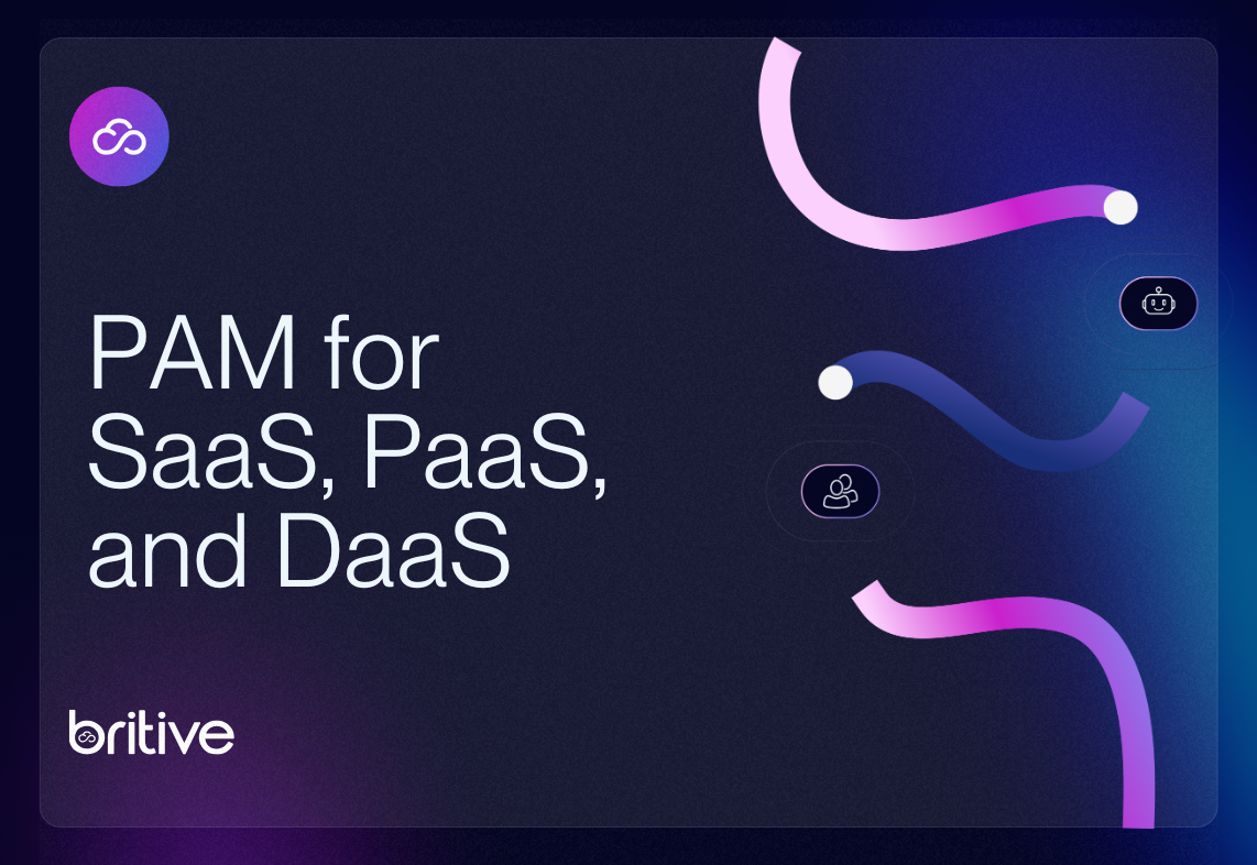 PAM for SaaS, PaaS, and DaaS | Britive