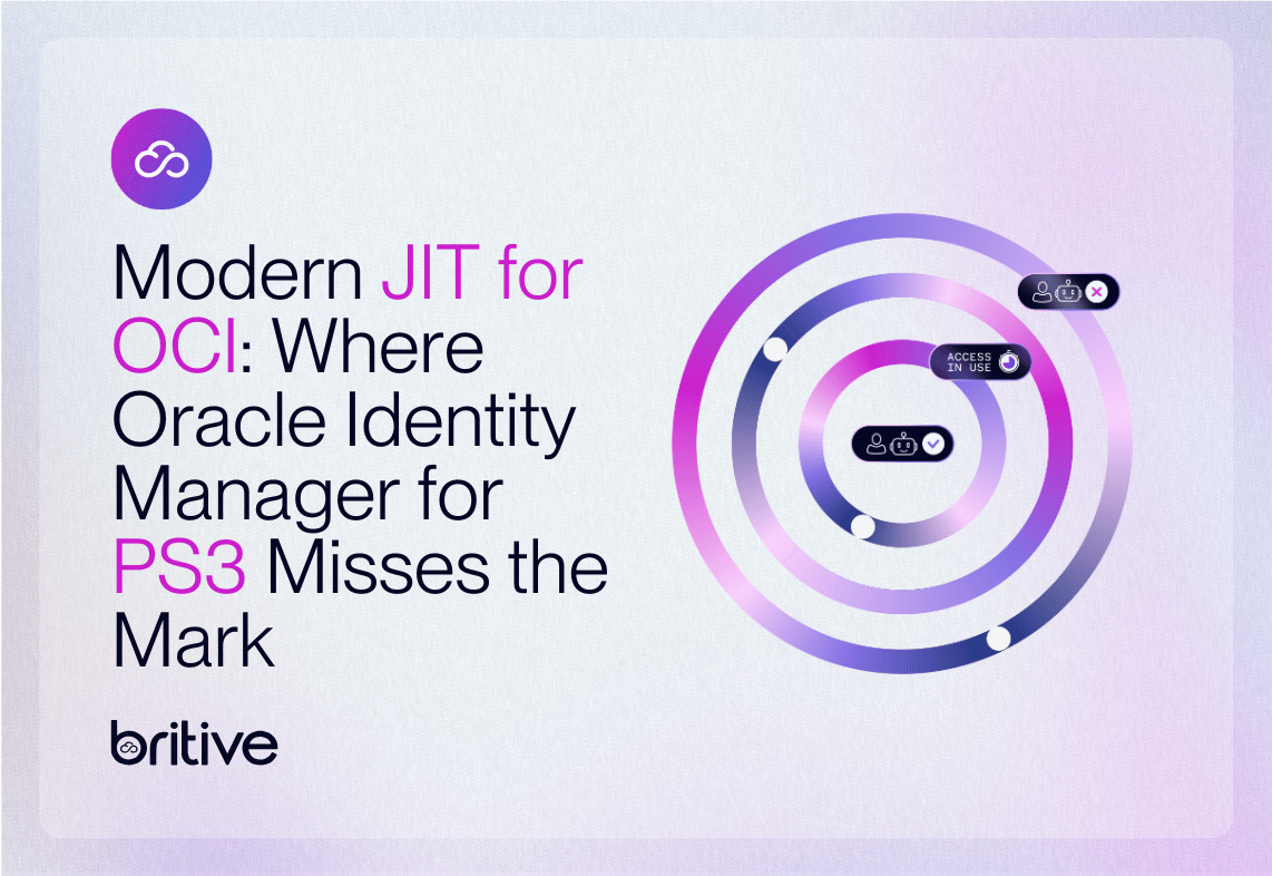 Oracle Identity Manager Ps3 Misses The Mark Britive