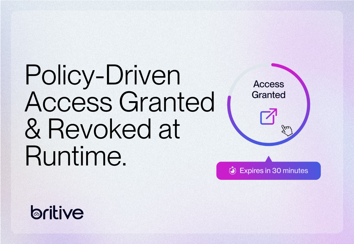 Policy-Based Access & Approval Workflows | Britive