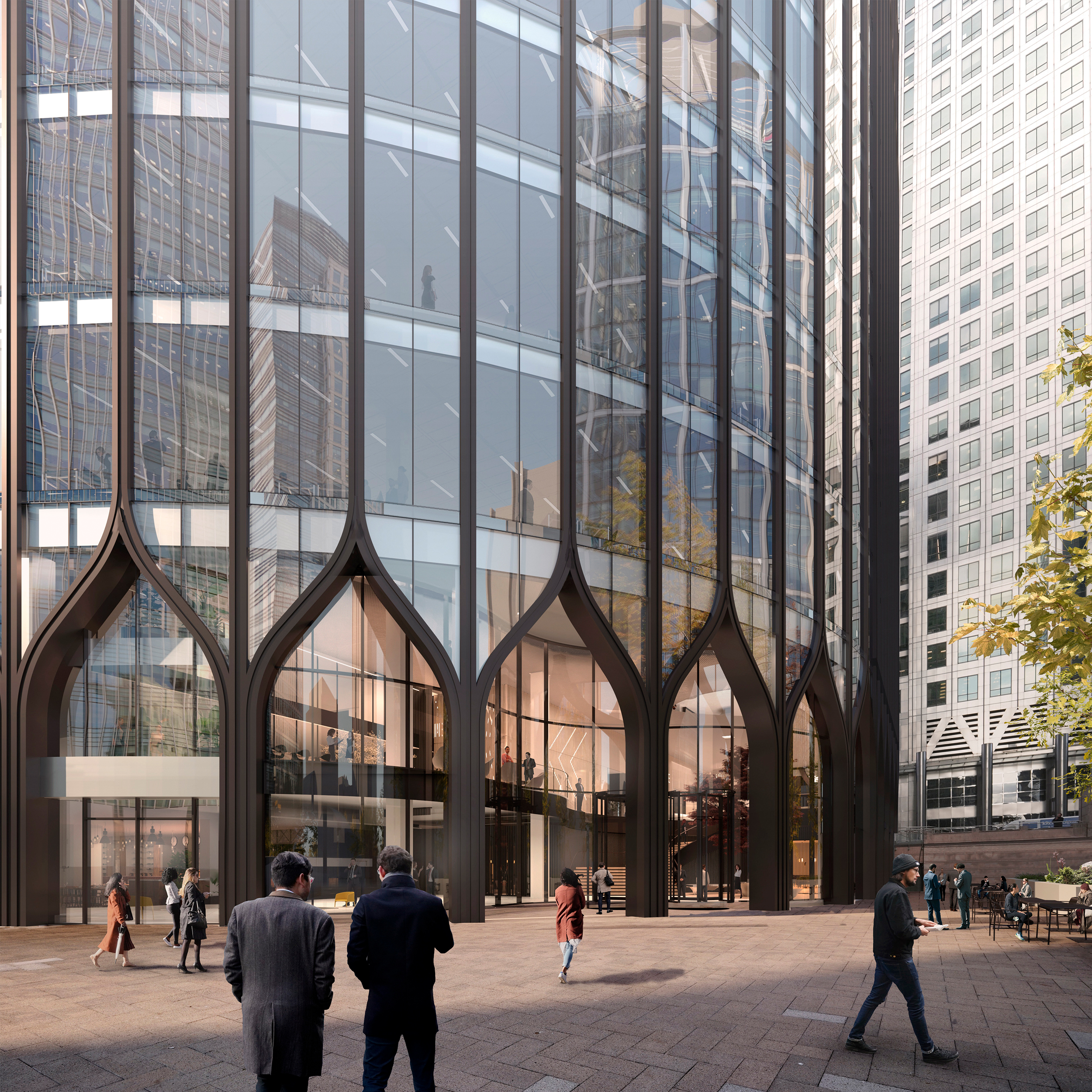 YY London (30 South Colonnade redevelopment) | Canary Wharf | U/C ...