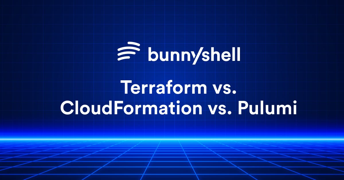 Terraform vs. Cloudformation vs. Pulumi