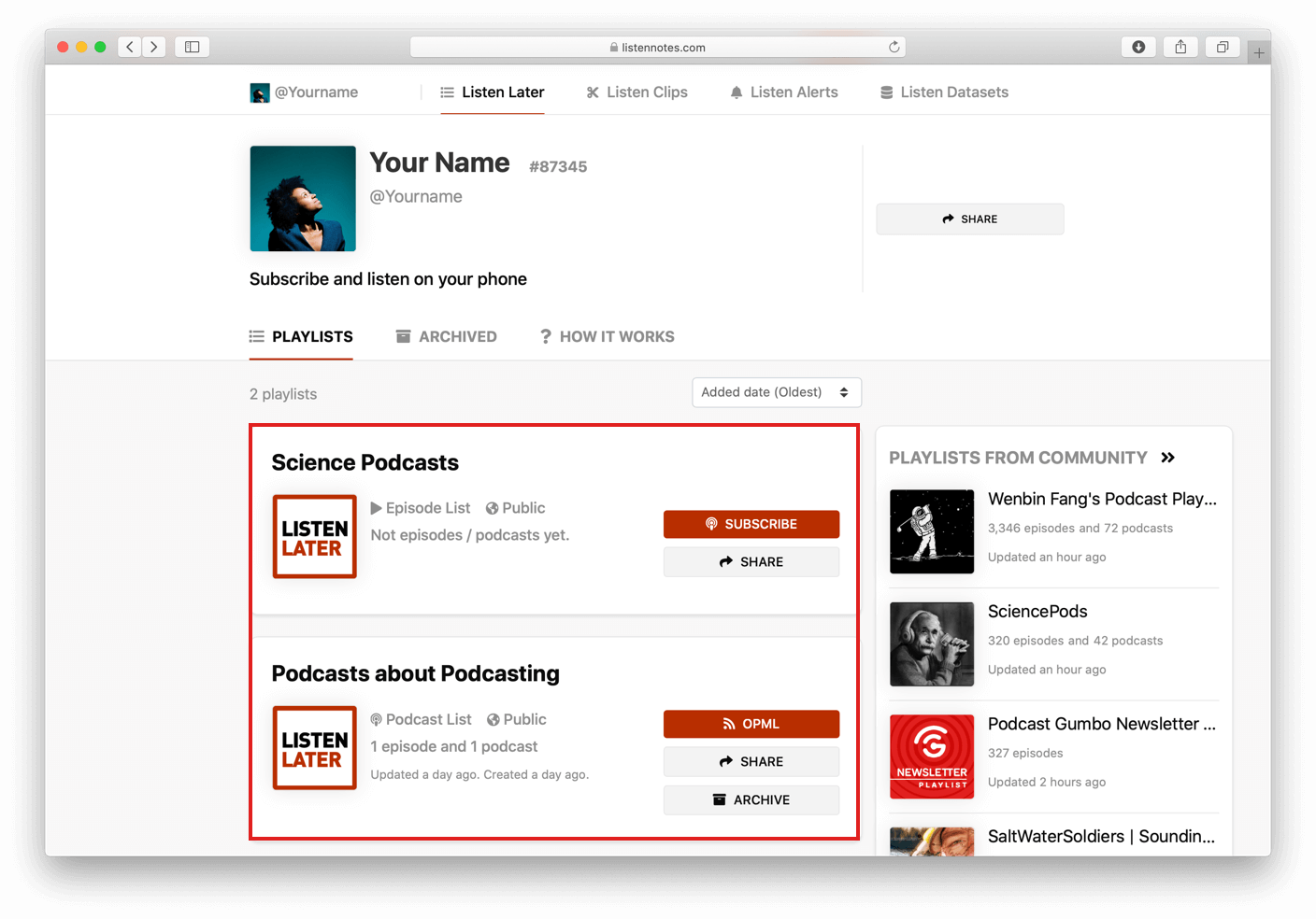 Listen Notes Review & Walkthrough