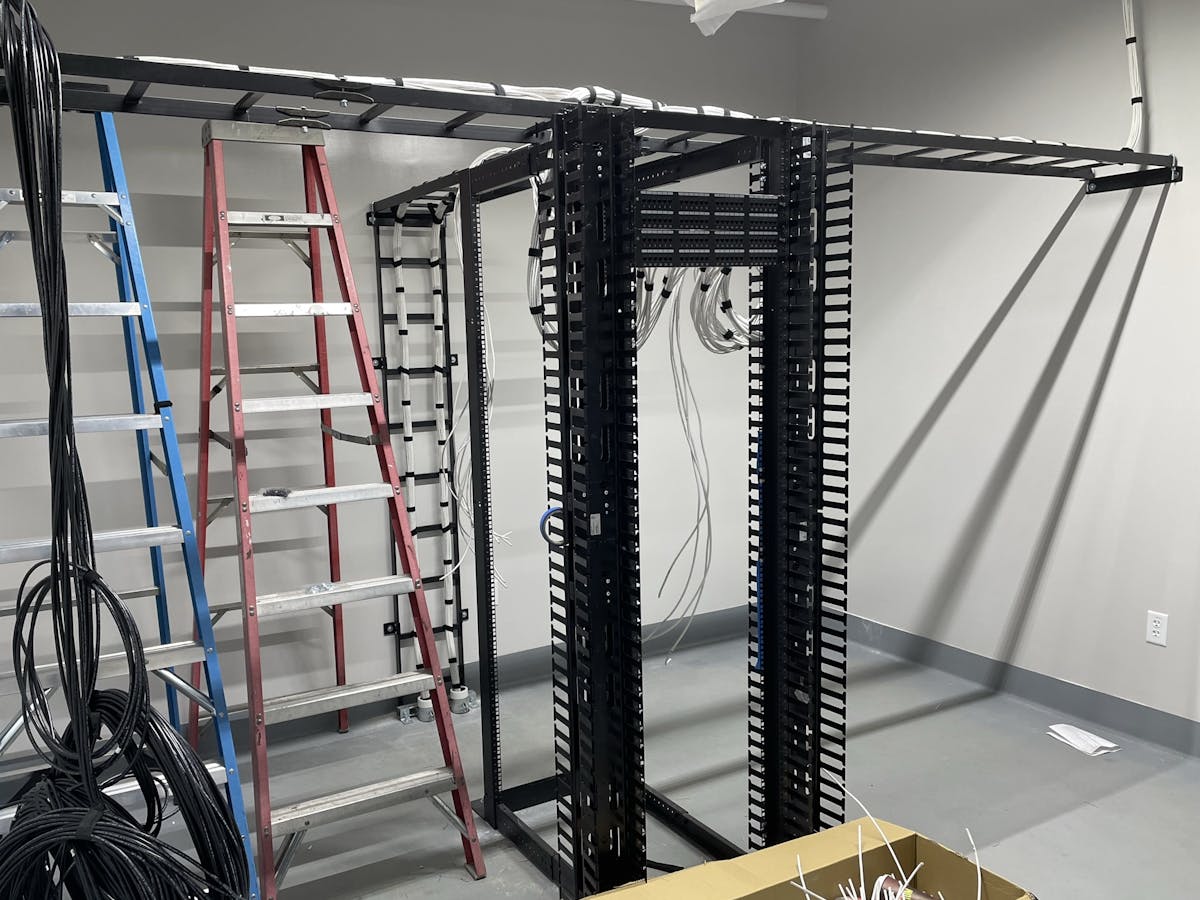 Warehouse & Industrial Structured Data Cabling, CAT6 - CalComm Systems