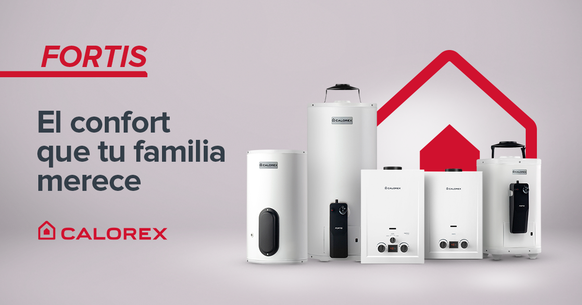 Conoce Calorex FORTIS: La nueva línea de calentadores