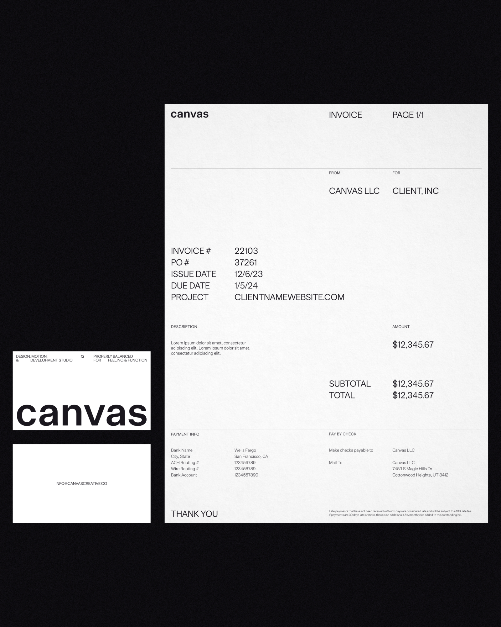 Canvas: Strategy-Driven Design and Development Studio