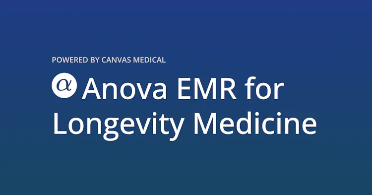 Canvas Announces Anova: The EMR for Longevity Medicine | Canvas Medical