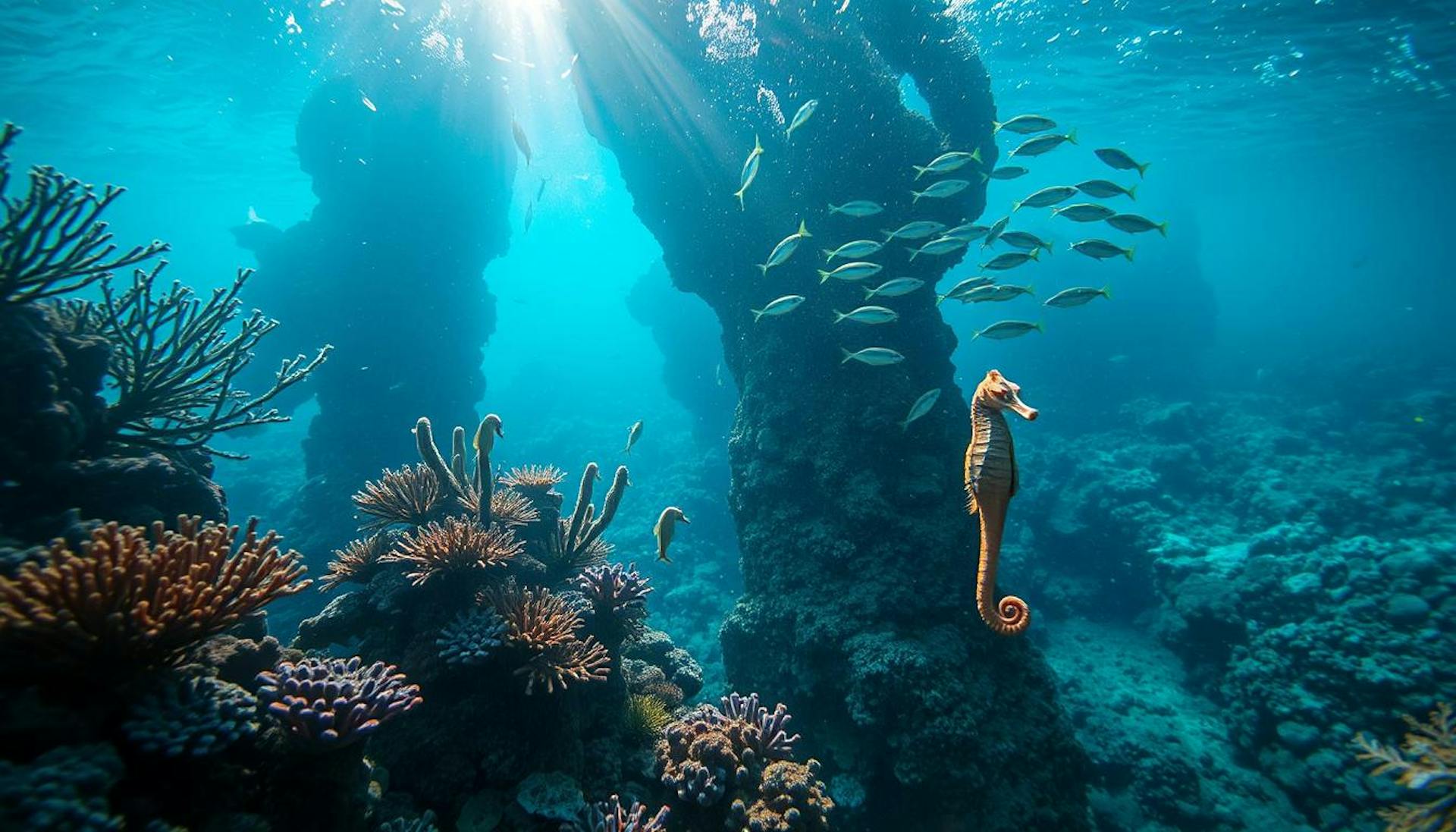 How does climate change affect the biodiversity of marine ecosystems