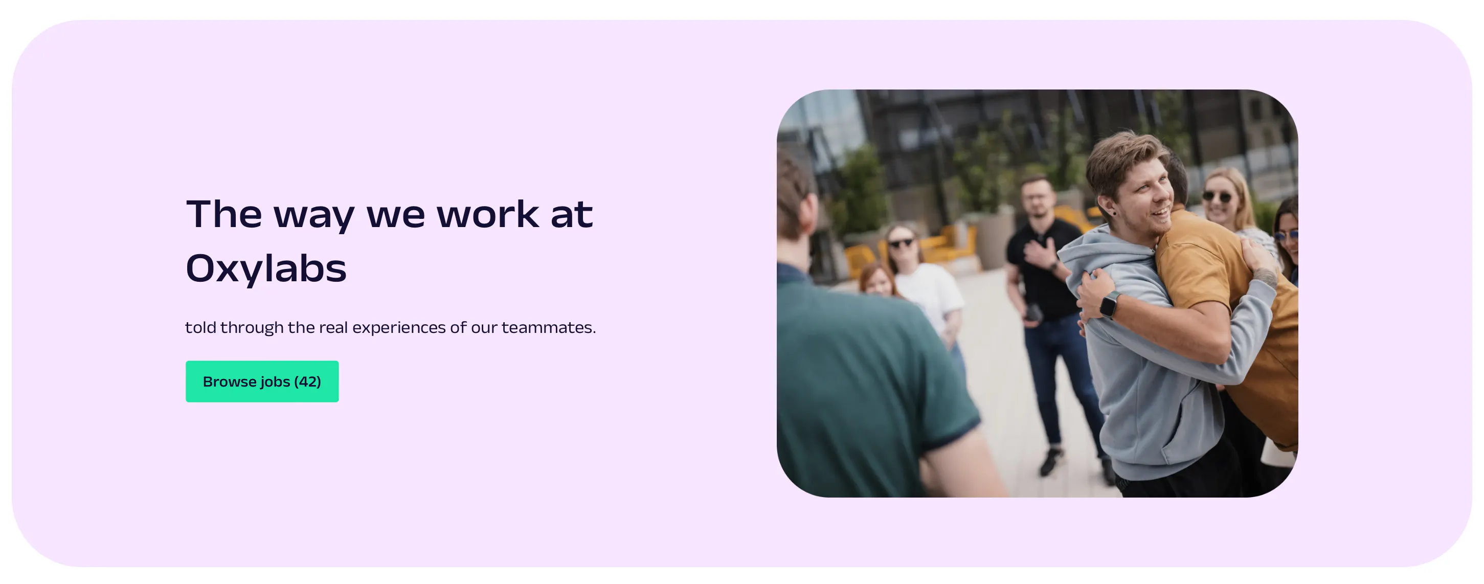 About our teams
