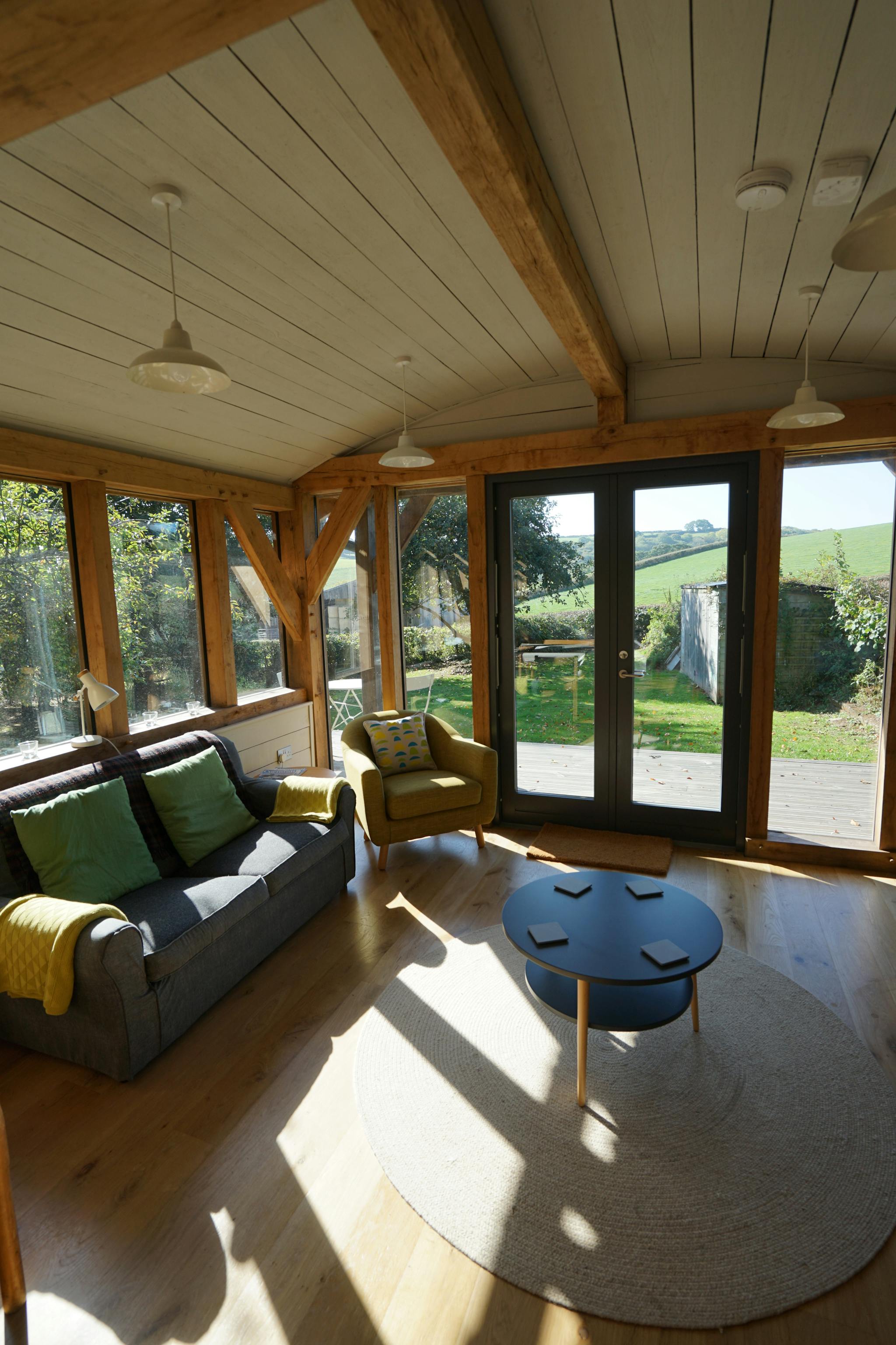 Eco-Friendly Oak Framed Shepherd's Cottage in Cornwall – Carpenter Oak