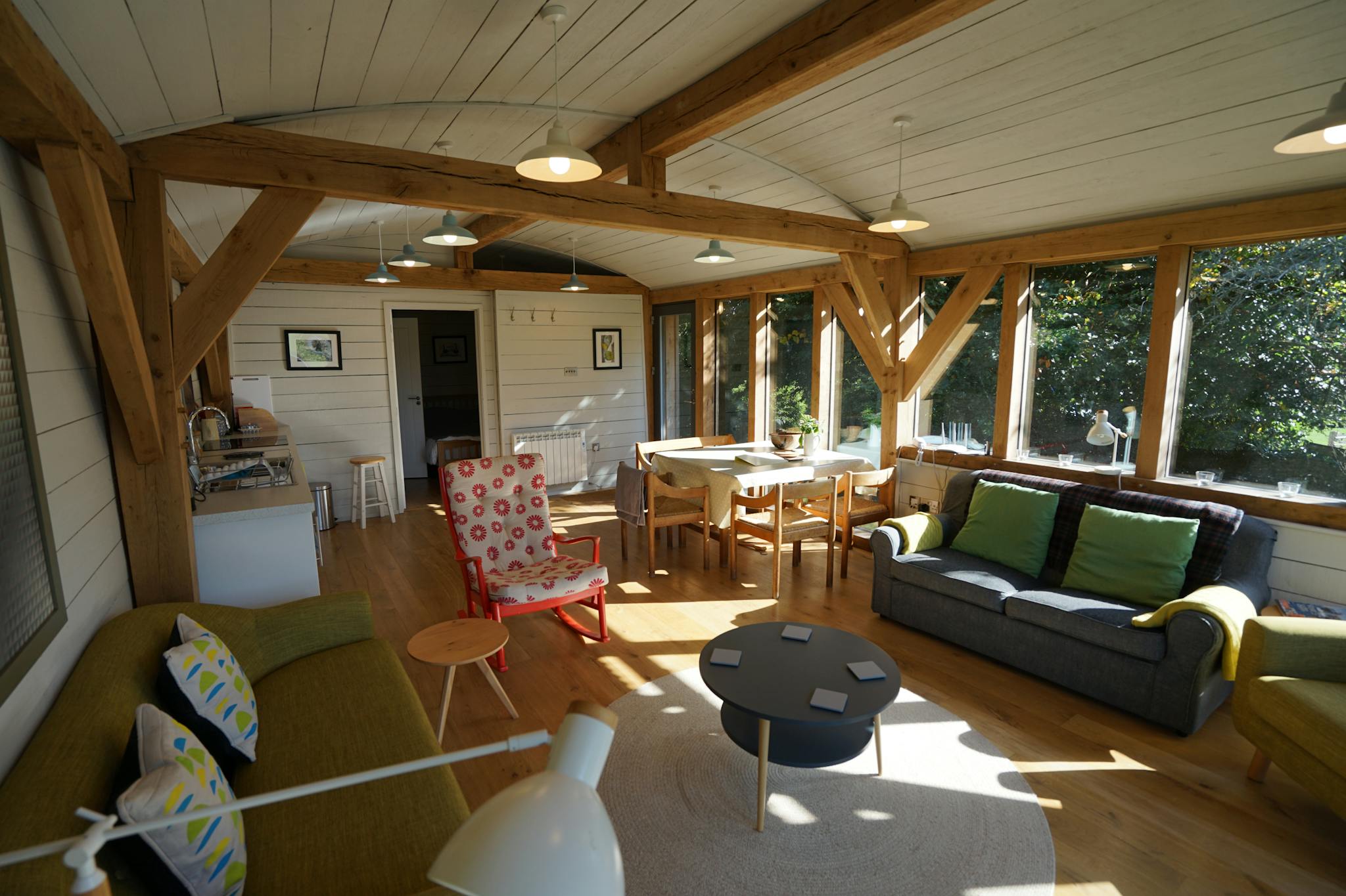 Eco-Friendly Oak Framed Shepherd's Cottage in Cornwall – Carpenter Oak