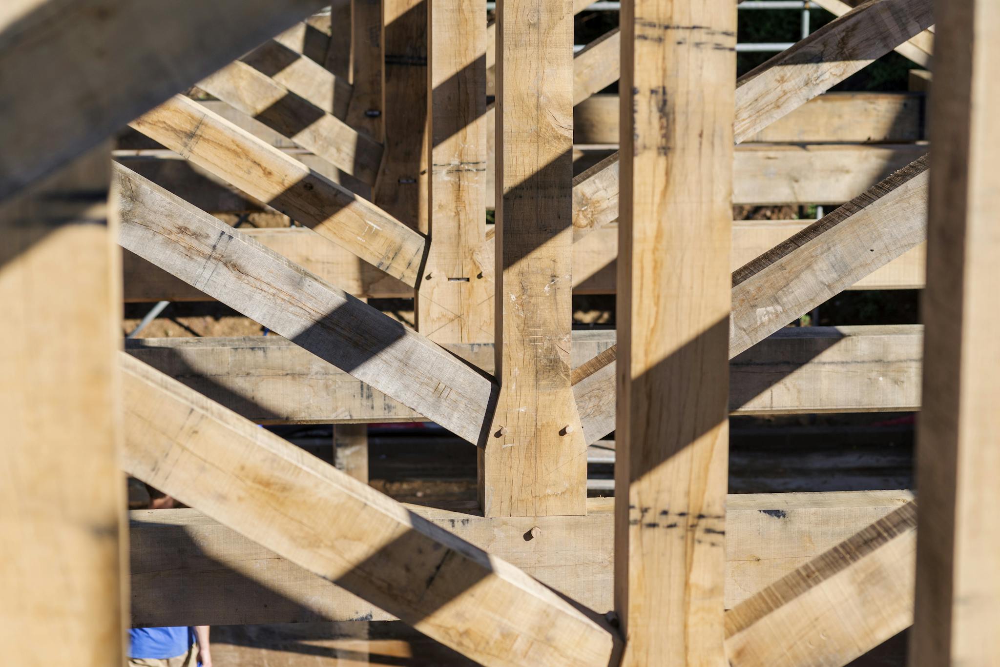 Oak Frame for Sparkwell Church Hall, Devon – Carpenter Oak