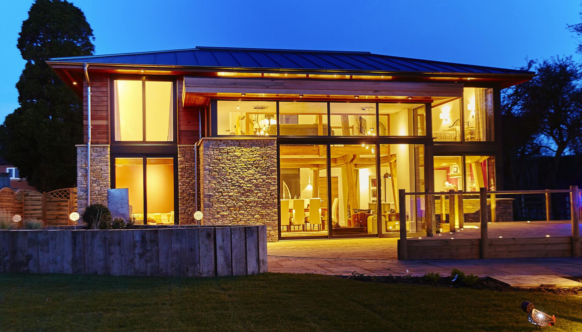 Unique Oak Framed Self Build Housing in Northamptonshire – Carpenter Oak