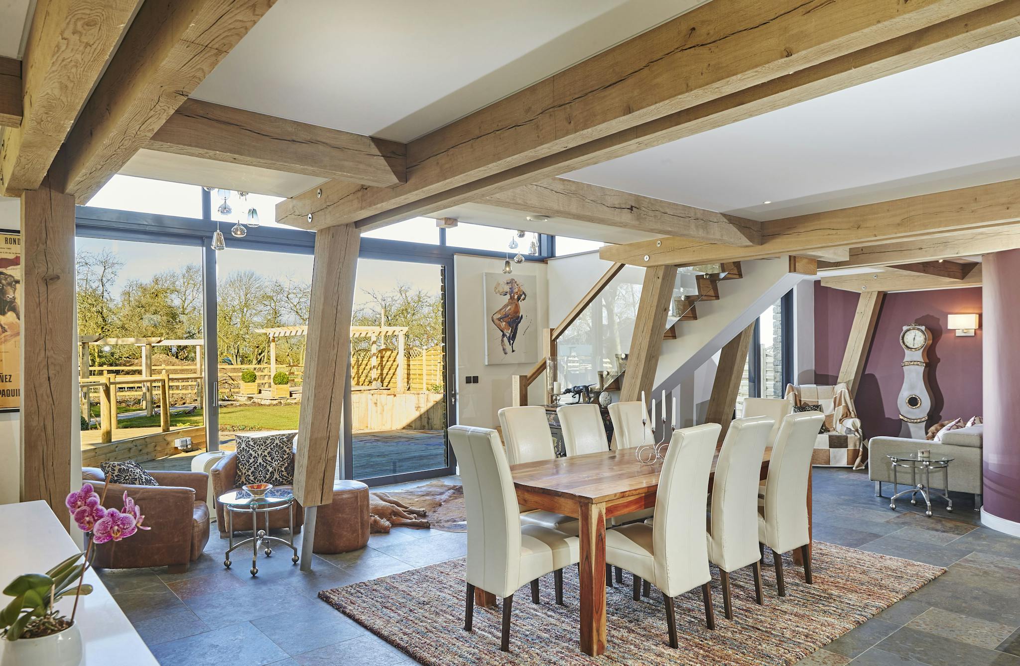 Unique Oak Framed Self Build Housing in Northamptonshire – Carpenter Oak