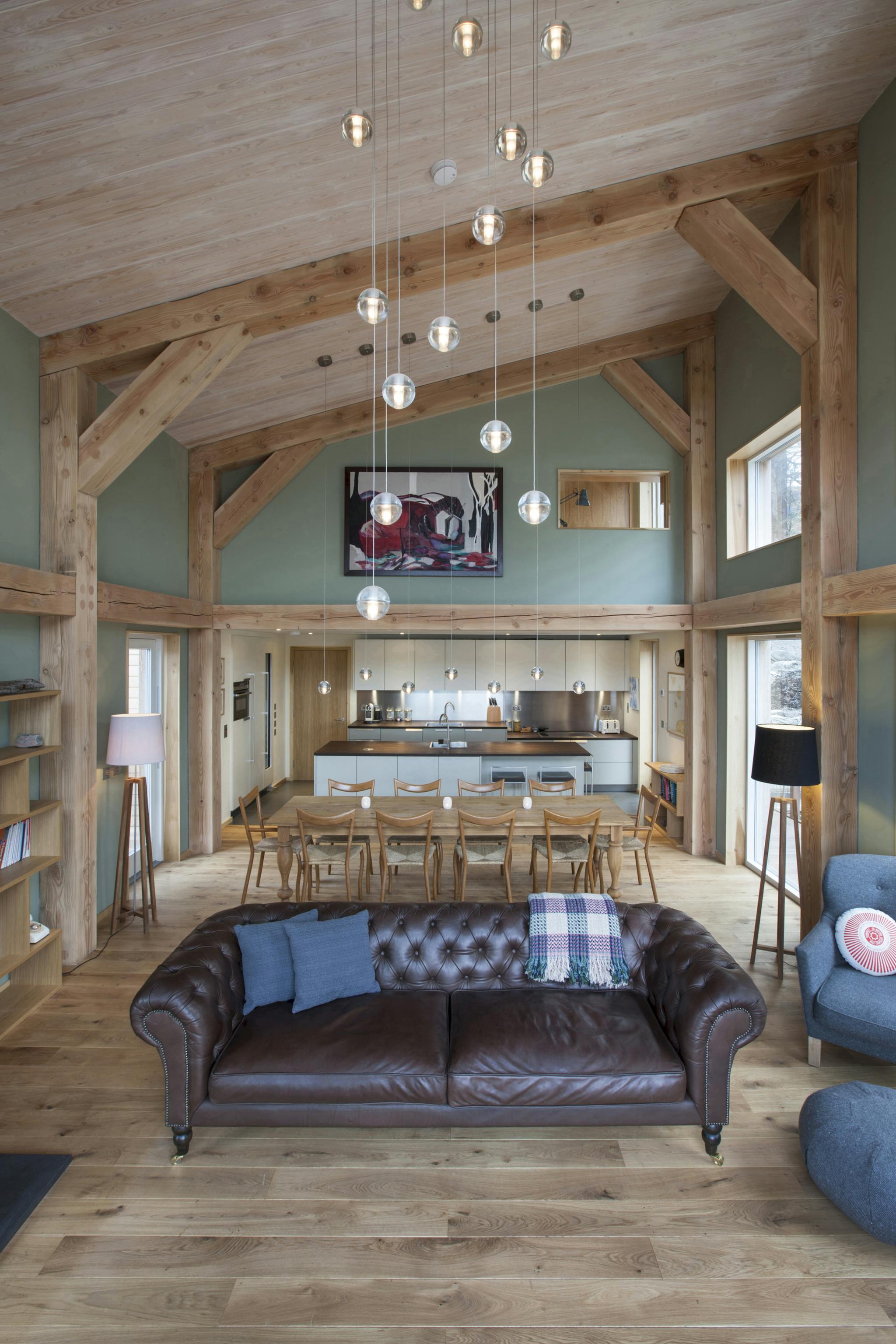 Taigh Na Coille - House of the Woods – Carpenter Oak