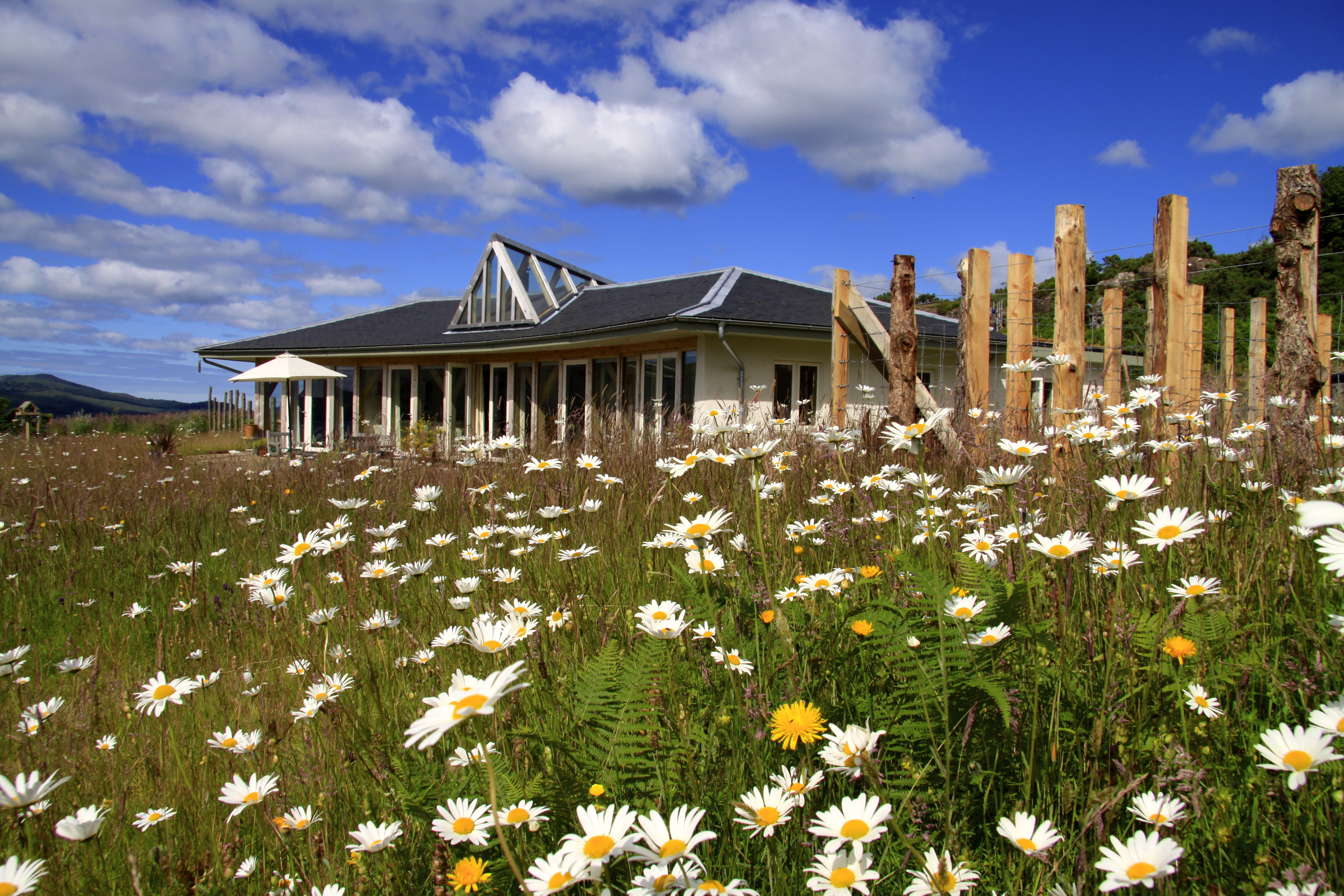 Oak Framed Home at Lochaline in Scotland by Carpenter Oak – Carpenter Oak