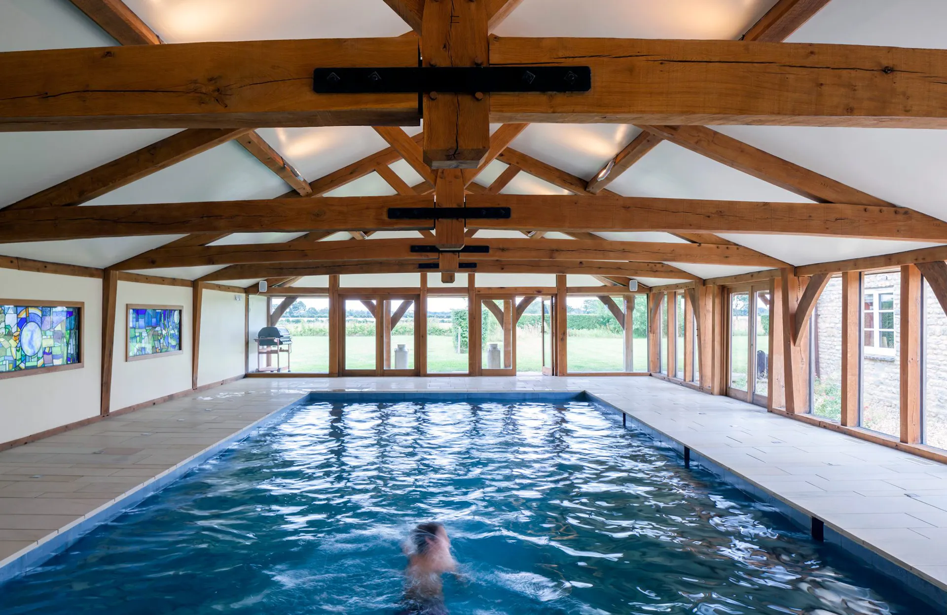 Oak Framed Swimming Pool Structures – Carpenter Oak