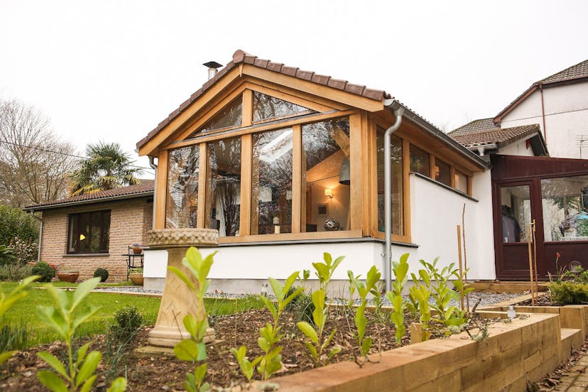 Oak Framed Extension in Cornwall - Built by Carpenter Oak – Carpenter Oak