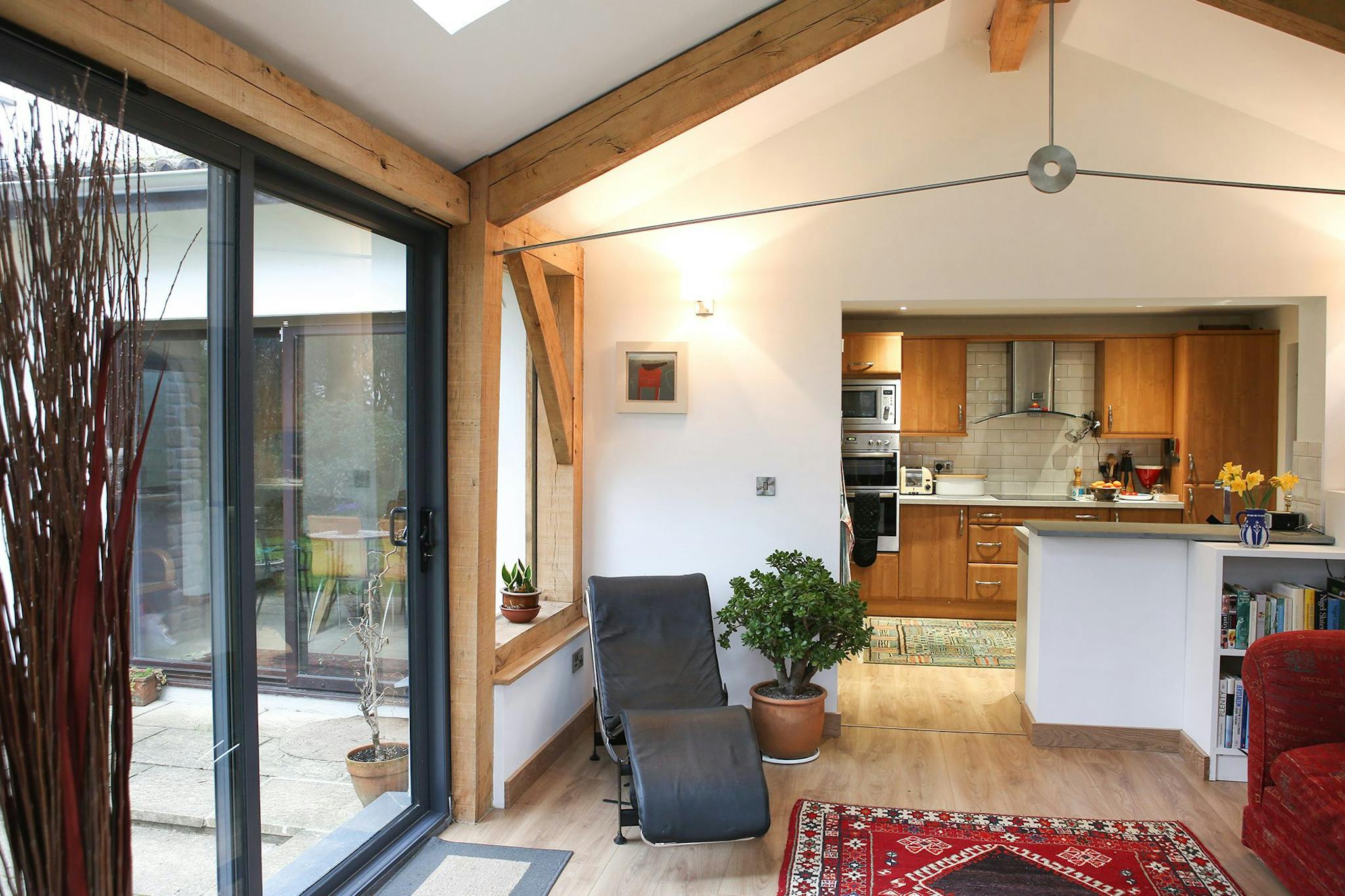 Oak Framed Extension in Cornwall - Built by Carpenter Oak – Carpenter Oak
