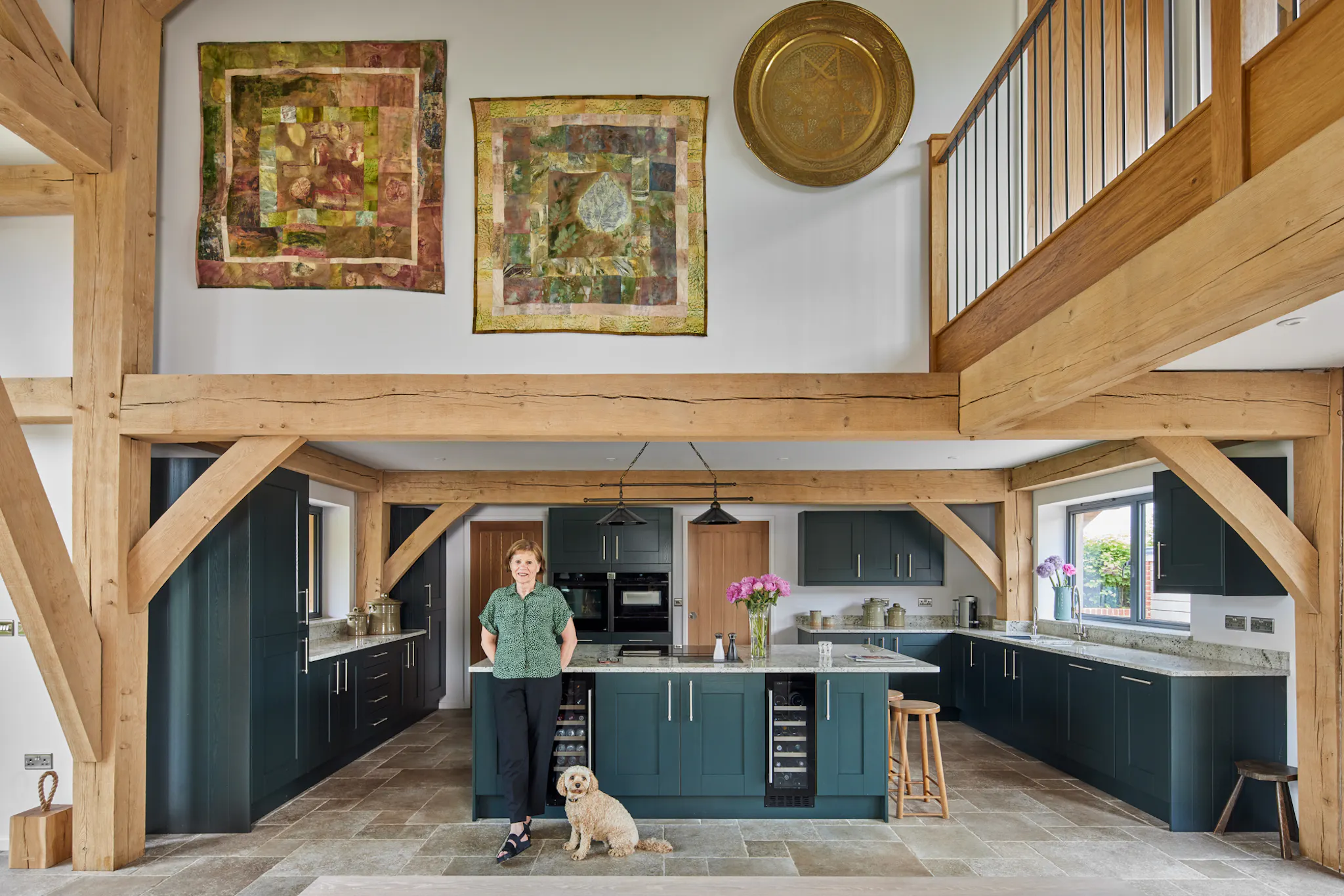 Large oak-framed bespoke home – Carpenter Oak