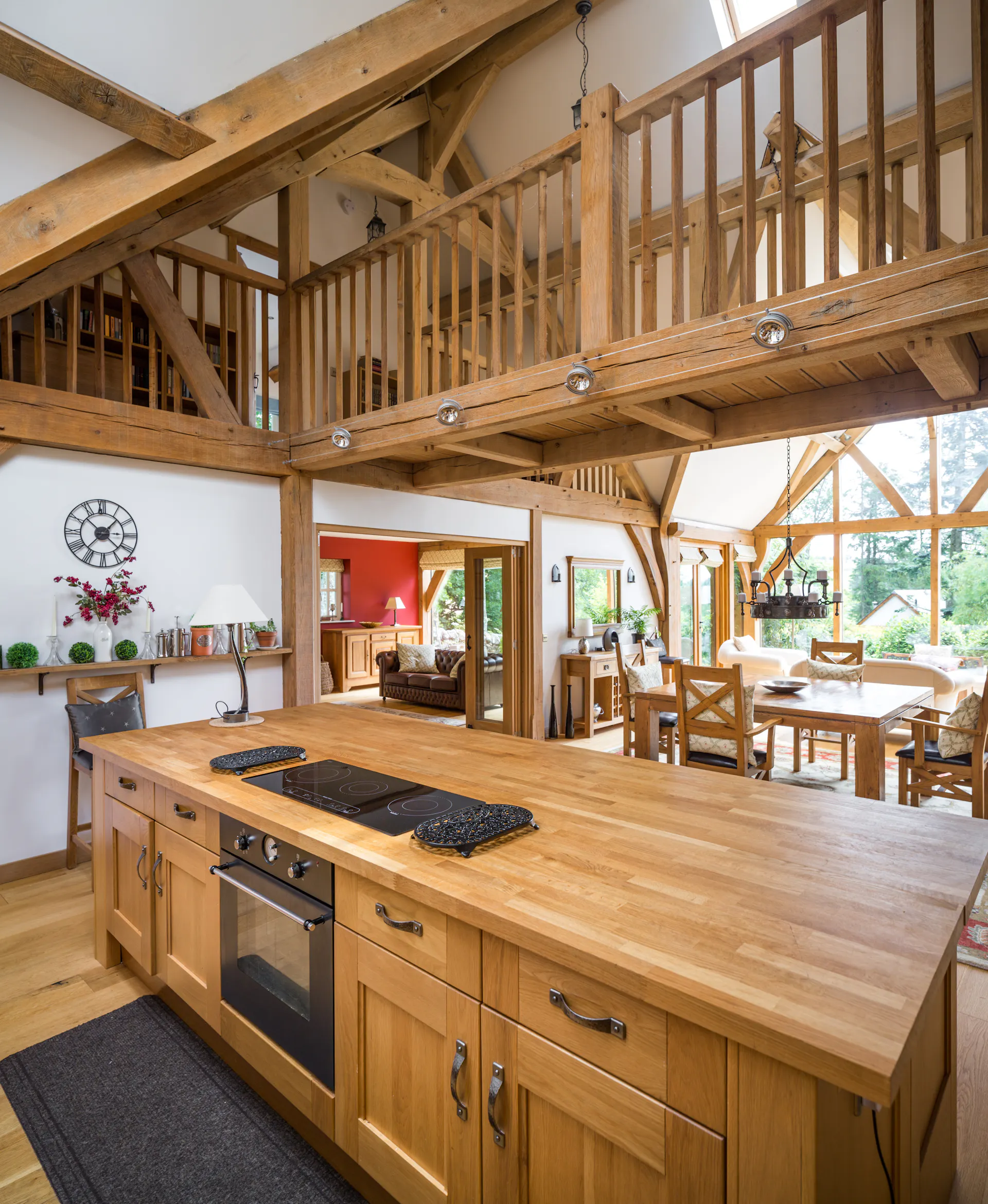 Oak Framed Family Home in Scotland Built by Carpenter Oak – Carpenter Oak