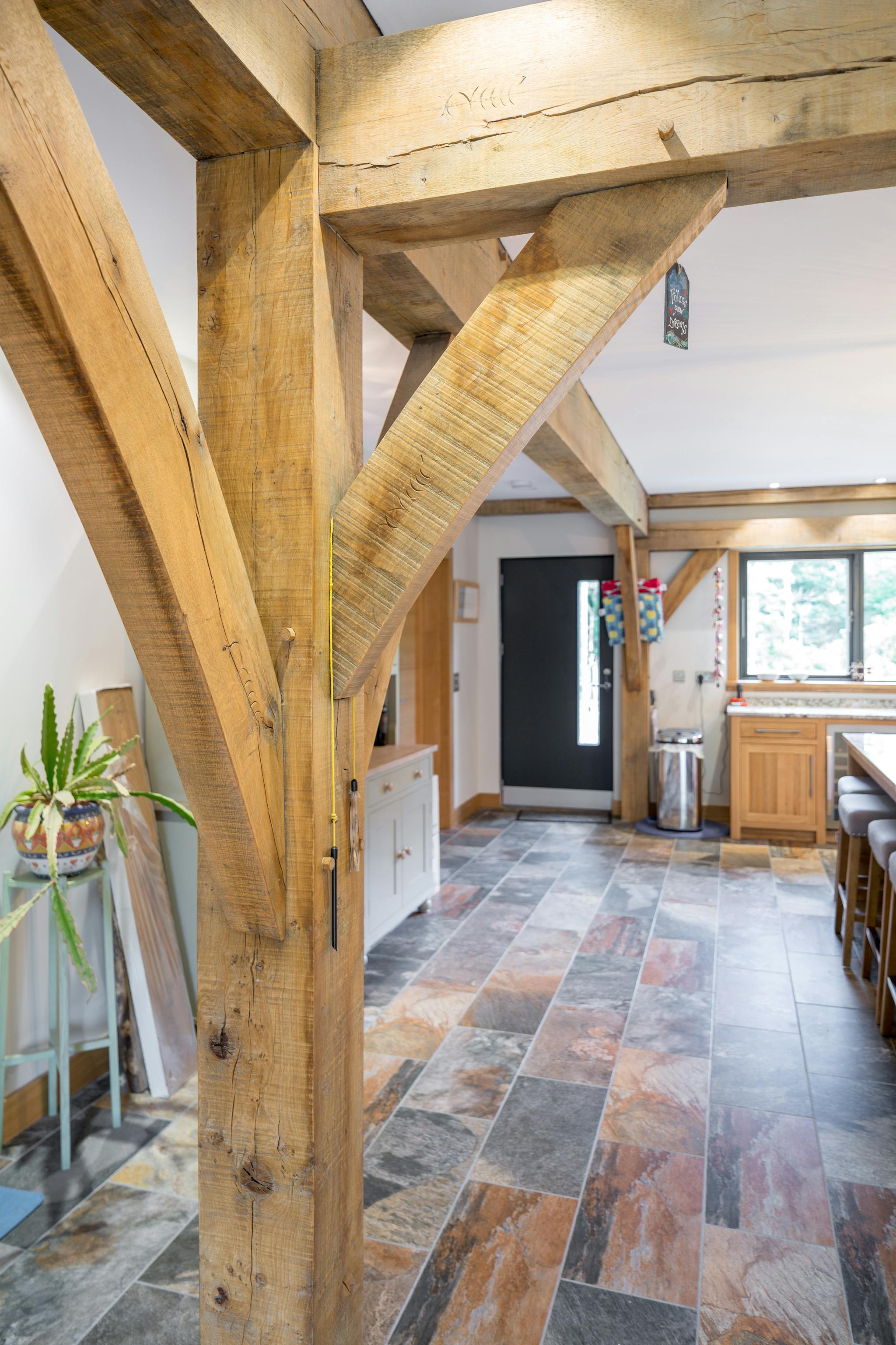 Oak Frame Home & Guest House in Scotland Project – Carpenter Oak