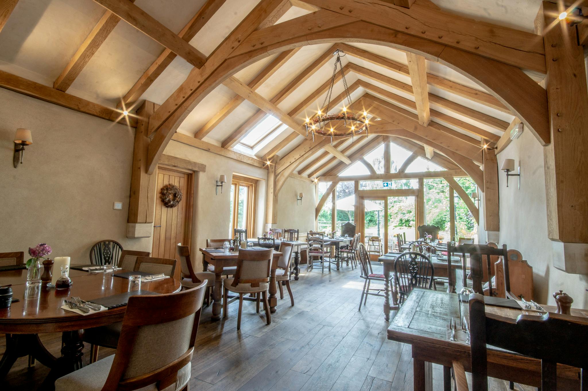 An Oak Framed Extension at Rick Stein's Famous Cornish Arms – Carpenter Oak