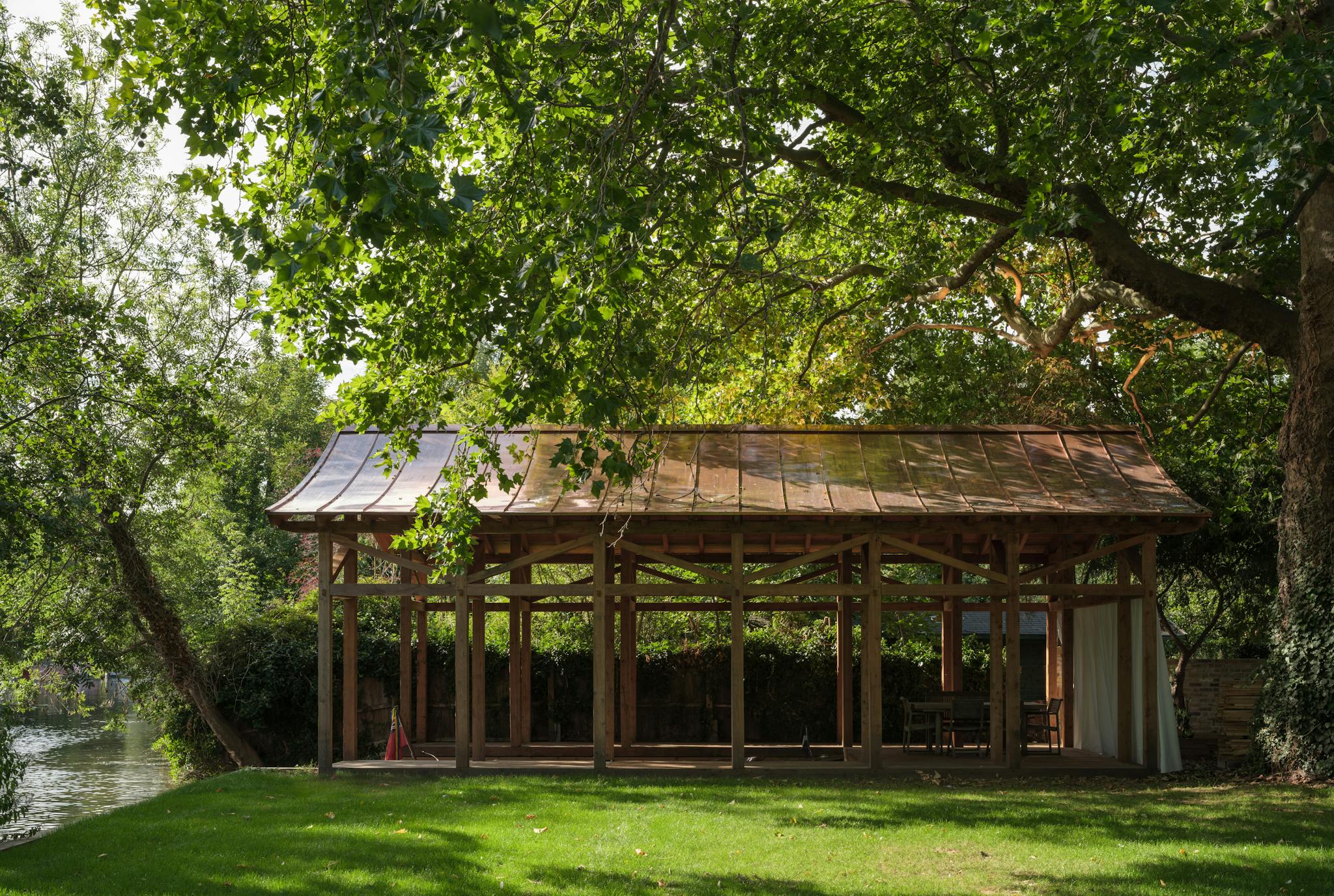 The Japanese Boathouse – Carpenter Oak