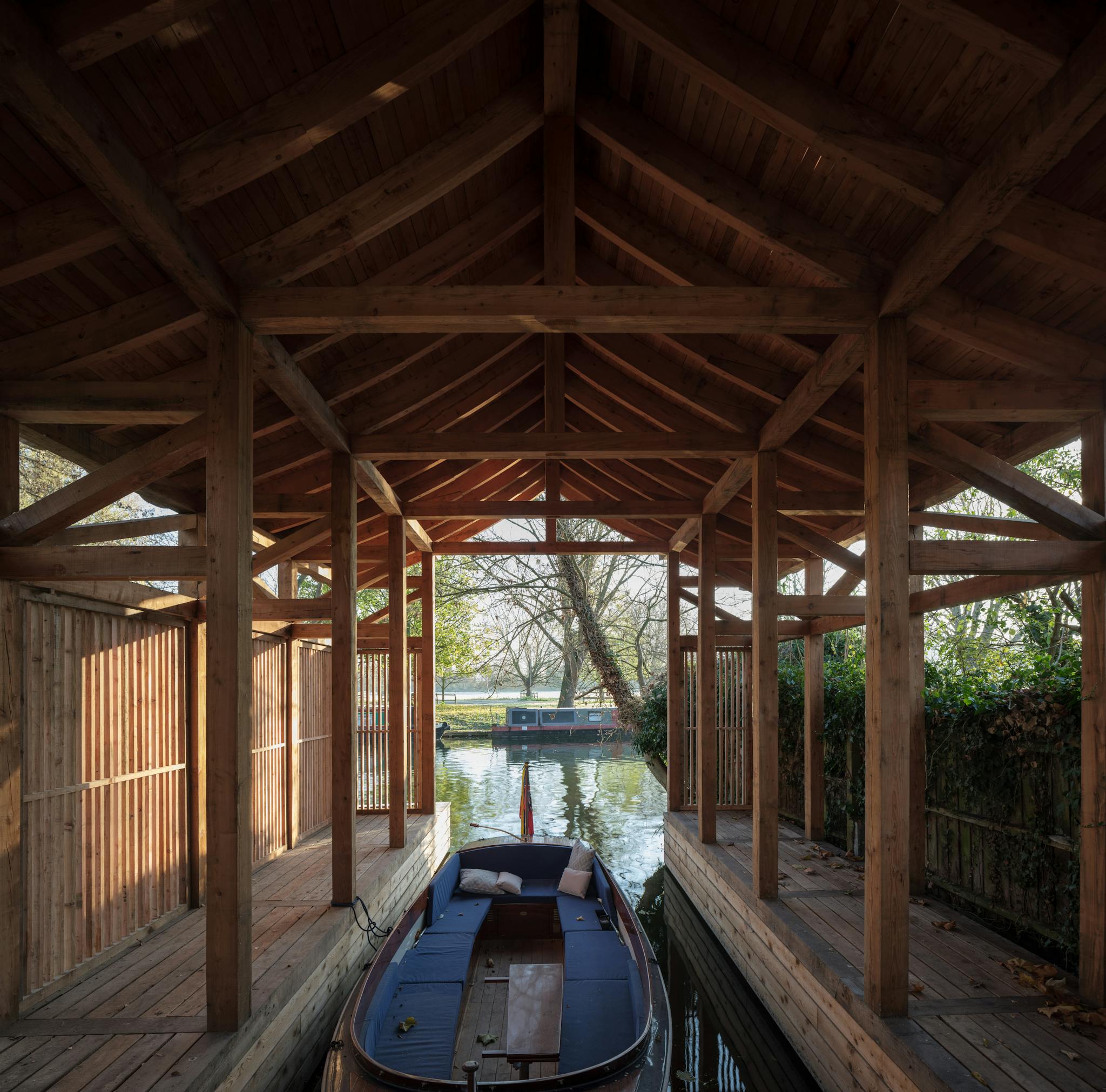 The Japanese Boathouse – Carpenter Oak