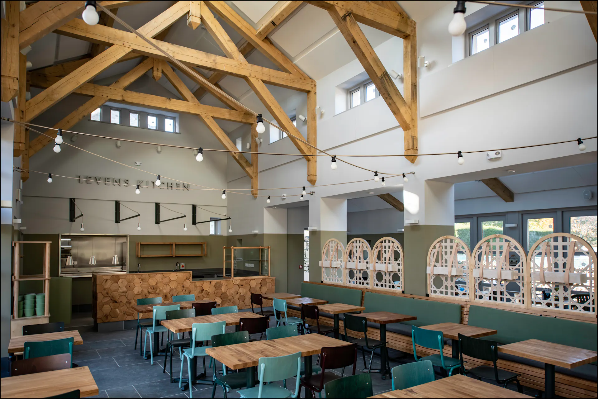 A New Oak Frame in the Historic Levens Hall near Cumbria – Carpenter Oak