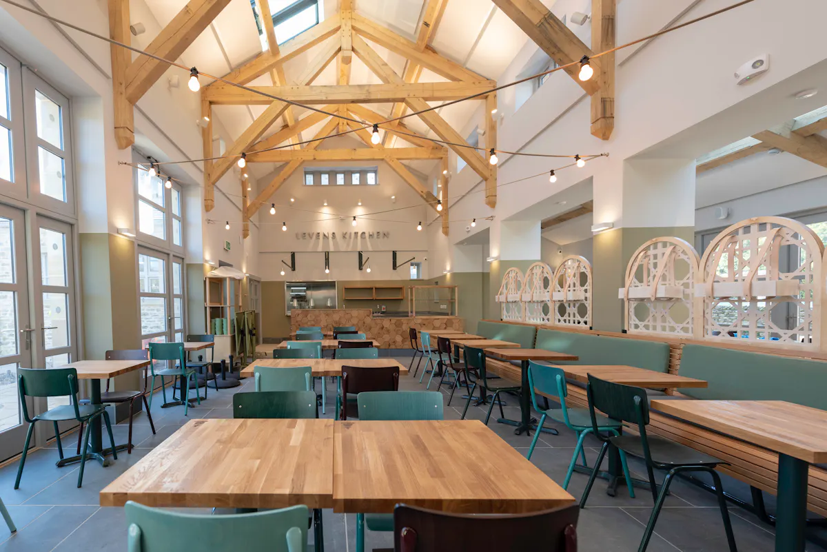 A New Oak Frame in the Historic Levens Hall near Cumbria – Carpenter Oak