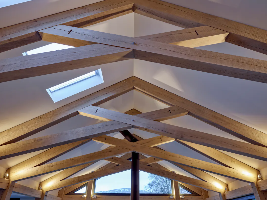 Contemporary Timber Frame Extension - Award Winning – Carpenter Oak
