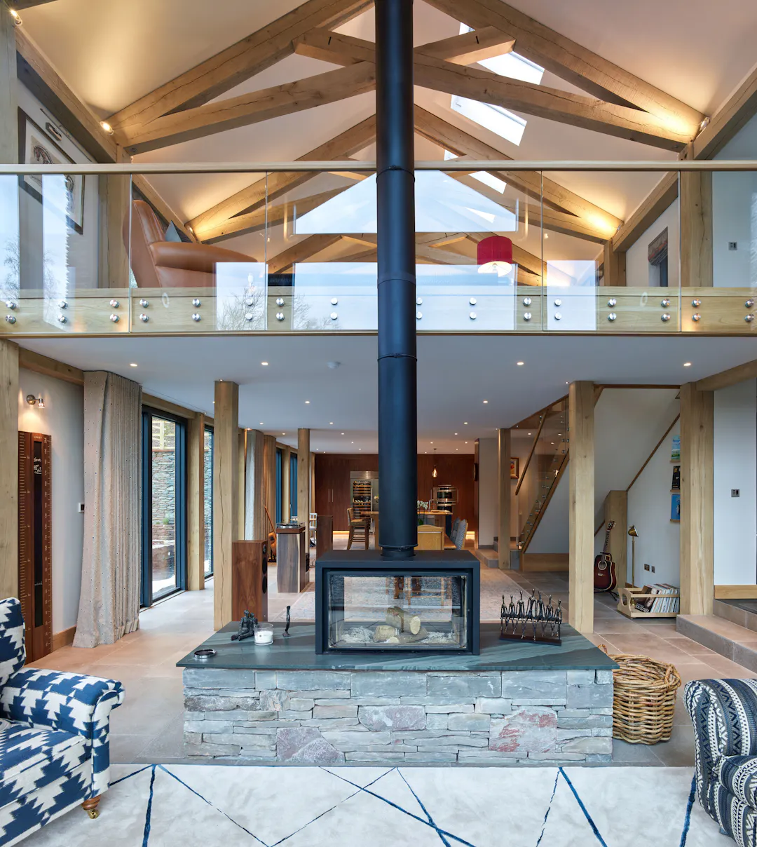 Contemporary Timber Frame Extension - Award Winning – Carpenter Oak