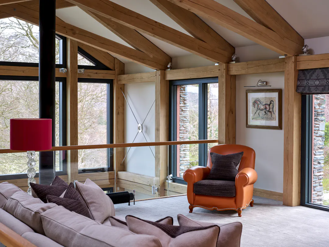 Contemporary Timber Frame Extension - Award Winning – Carpenter Oak