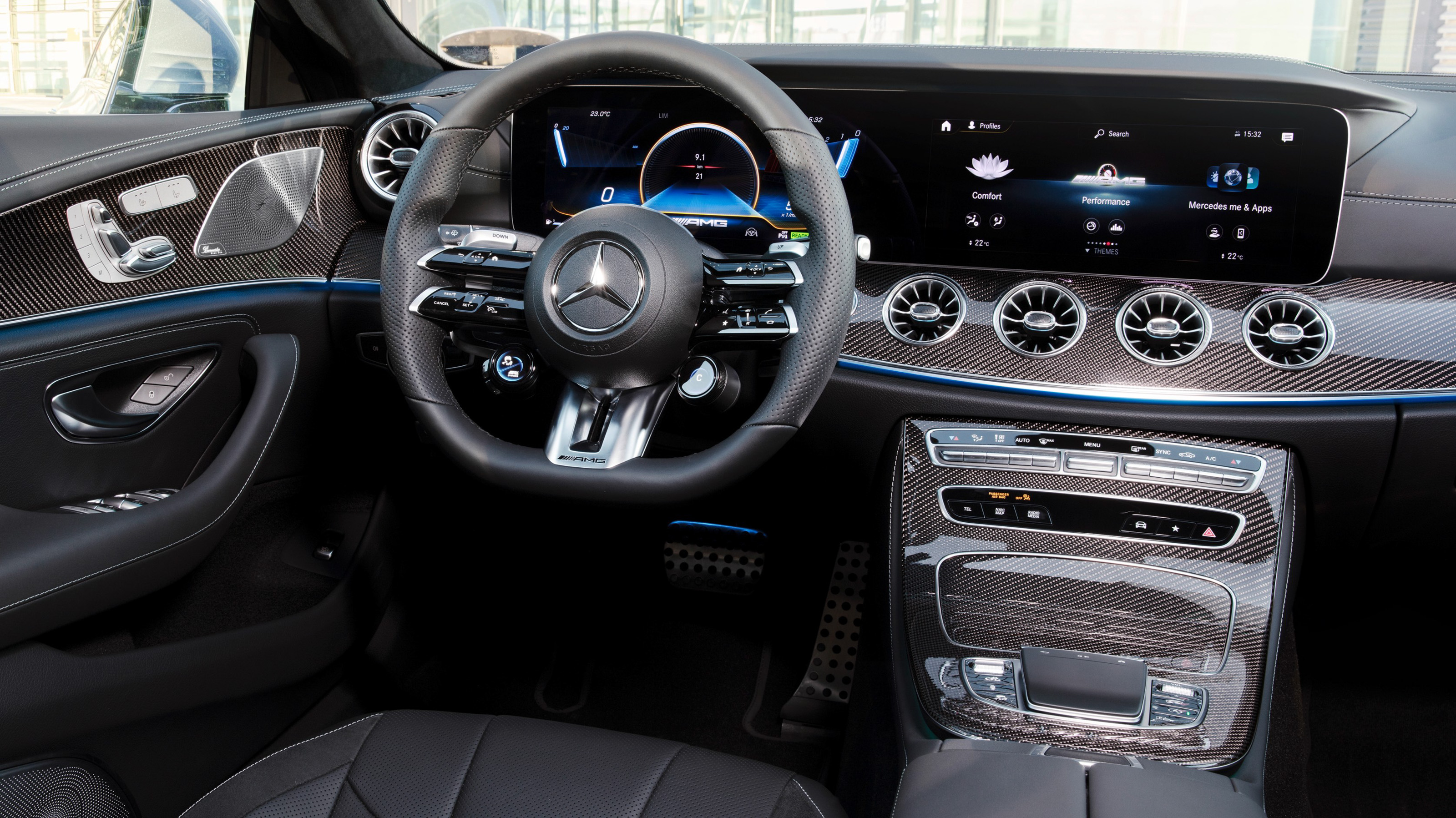Mercedes AMG CLS 53 4MATIC+ Coupé | Interior y maletero | Carwow