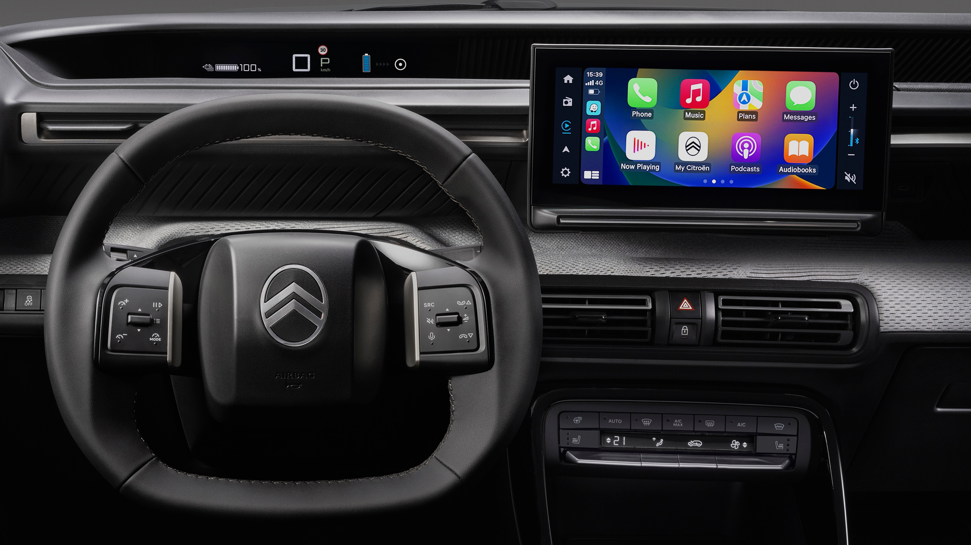 Citroën ë-C3 | Interior y maletero | Carwow