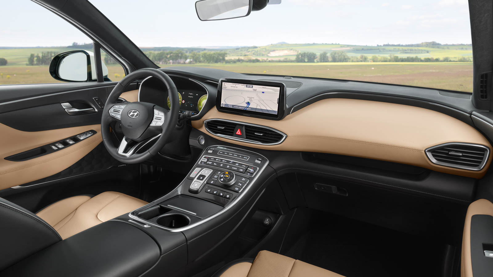 Hyundai Santa Fe Interior y Maletero | Carwow